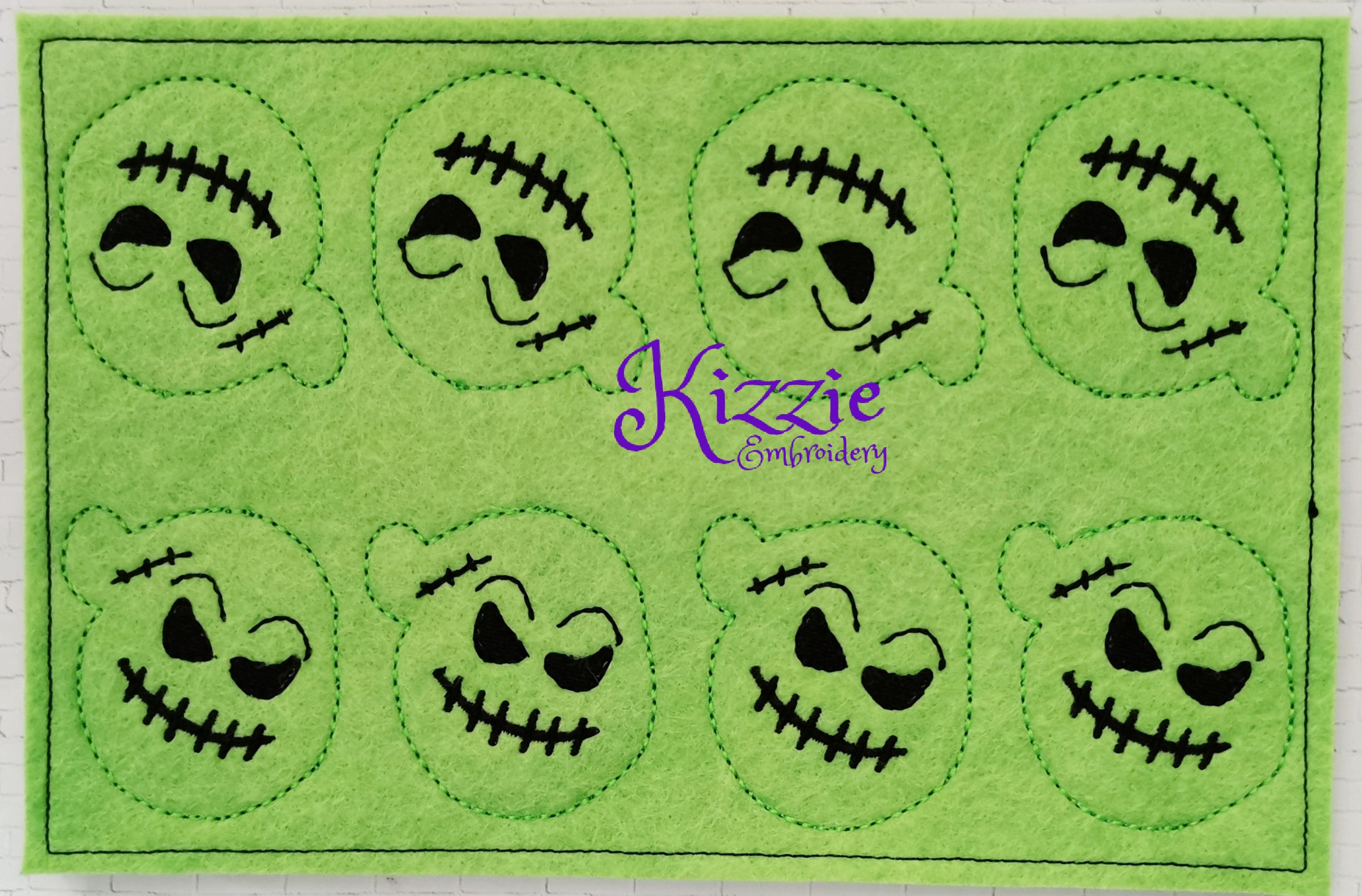 Oogie Face – Kizzie Embroidery